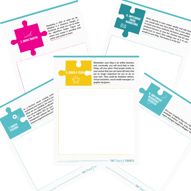 Solving The Puzzle to a Profitable Blog Workbook {Digital Download ...
