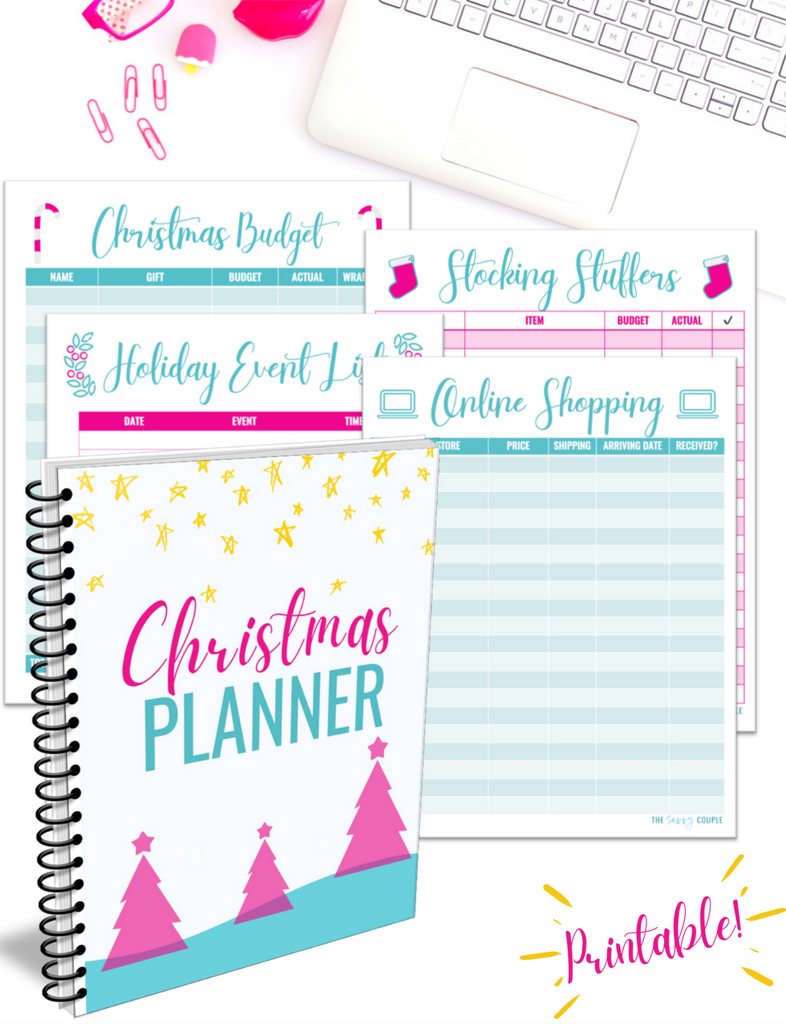 The Ultimate Christmas Planner {Printable 30+ Pages} – The Savvy Mama Shop