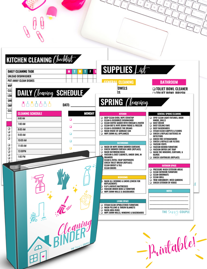 The Ultimate Cleaning Binder {50+ Page Digital Download} – The Savvy ...